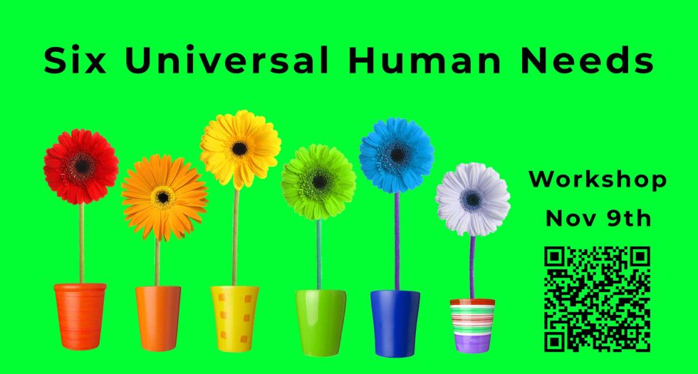 6 Universal Human Needs | CreatiiveLife.com